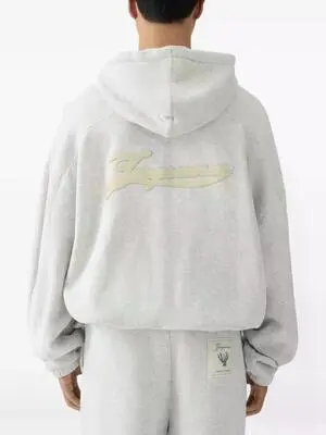 Jacquemus Torneo Zip-up Hoodie - Grey