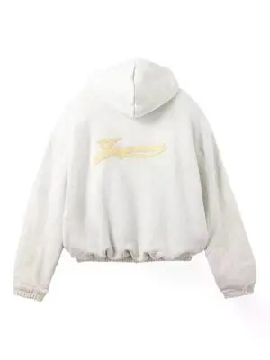 Jacquemus Torneo Zip-up Hoodie - Grey