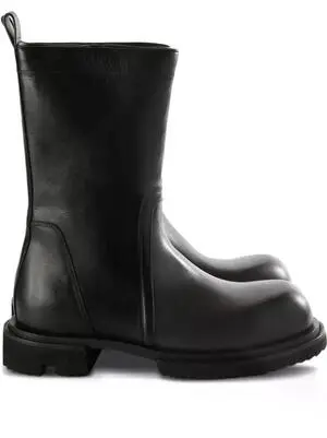 Rick Owens Leather Boots