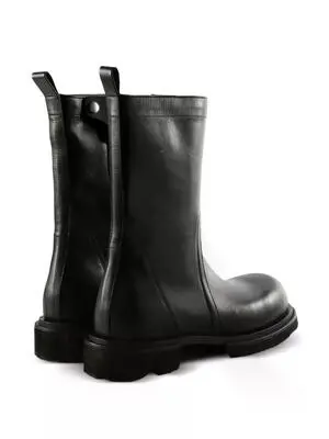 Rick Owens Leather Boots