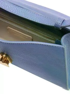 COCCINELLE Dew Leather Shoulder Bag - Blue