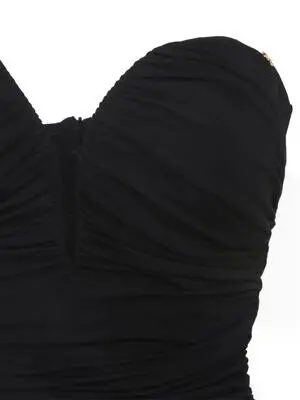 Elisabetta Franchi Off-the-shoulder Sweetheart Neckline Mini Dress