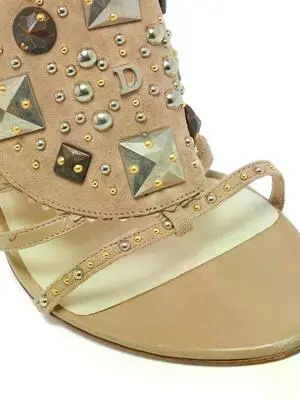 Dior Studded Leather Slides