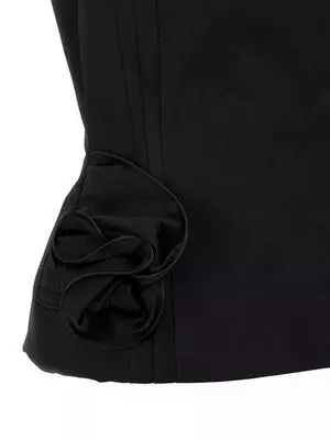 Magda Butrym Floral-ruffle Sleeveless Top