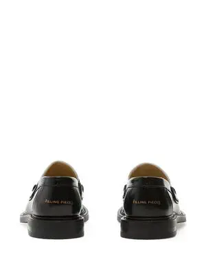 Filling Pieces Patterned Loafers
