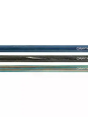 CARAN D'ACHE Patterned Pencils - Blue