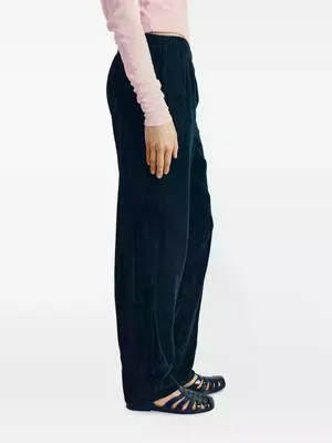 American Vintage Padow Corduroy Trousers - Blue