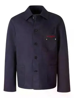 Givenchy Couture Seam Button-up Overshirt