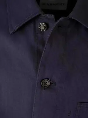 Givenchy Couture Seam Button-up Overshirt