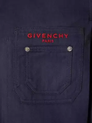 Givenchy Couture Seam Button-up Overshirt