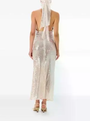 MANURI Pixie Sequin-embellished Maxi Dress