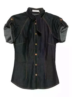 Zimmermann Contrast Stitching Shirts For Women