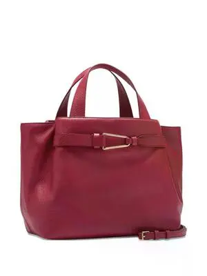 COCCINELLE Malory Grained Leather Tote Bag