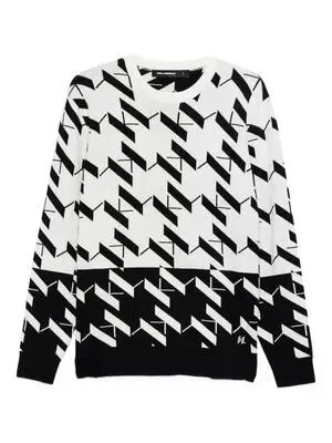 Karl Lagerfeld Patterned Sweater