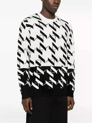 Karl Lagerfeld Patterned Sweater