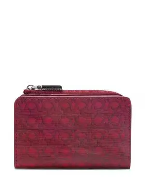 COCCINELLE Monogram-pattern Wallet - Red