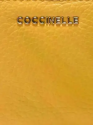 COCCINELLE Leather Cardholder - Yellow