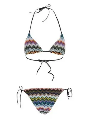 Missoni Two Piece Bikini Set - Neutrals