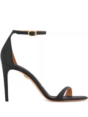 FERRAGAMO 90mm Strappy Stiletto Sandals - Black