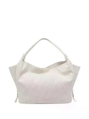 Liu Jo Logo Detail Perforated Tote Bag
