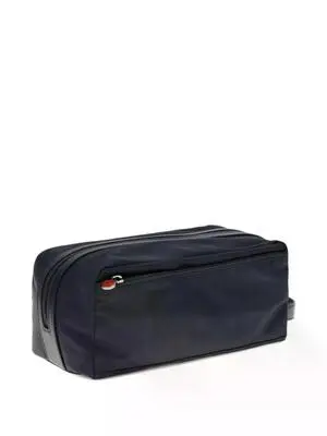Kiton Logo Lettering Wash Bag