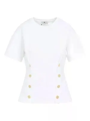 Elisabetta Franchi Button-detail Top