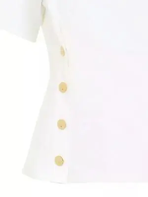 Elisabetta Franchi Button-detail Top