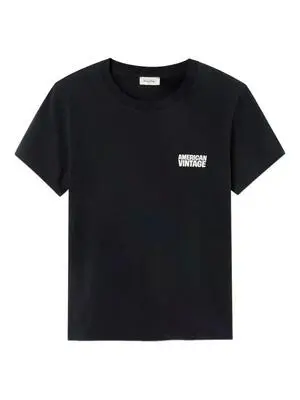 American Vintage Ykobow Short-sleeve T-shirt - Black