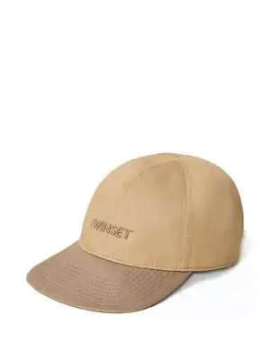 TWINSET Logo Cap - Neutrals
