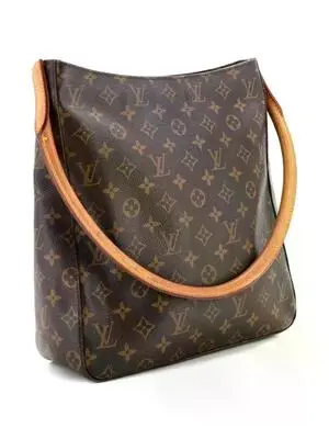 LOUIS VUITTON Looping Handbag Monogram Canvas Gm