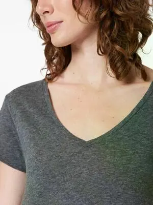 American Vintage V-neck Short-sleeve T-shirt - Grey