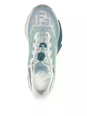Fendi Lace-up Low Top Sneakers - Blue