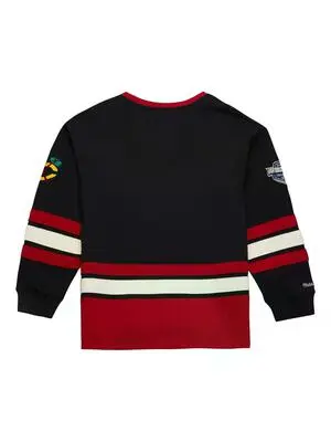 Mitchell & Ness Chicago Hawks Heritage Lace-up Pullover