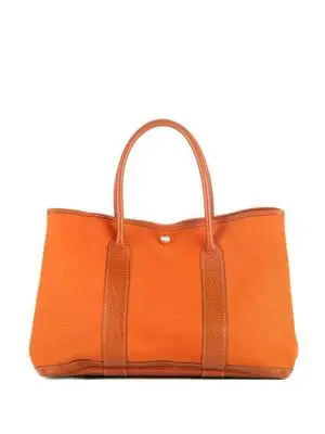 Hermès Leather-trimmed Tote Bag