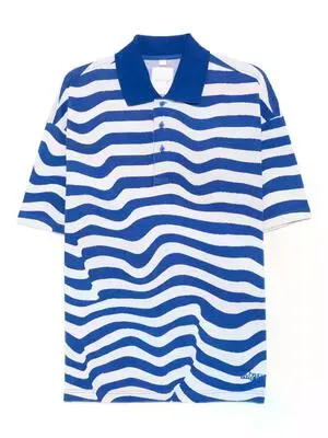 NAPAPIJRI Striped Polo Shirt - Blue