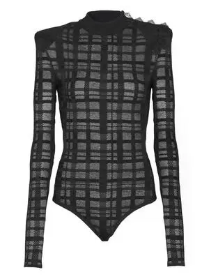 Balmain Black Bodysuits