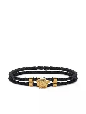 Versace Medusa Logo Bracelet - Black