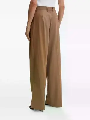 FRACOMINA Pleated Wide-leg Trousers