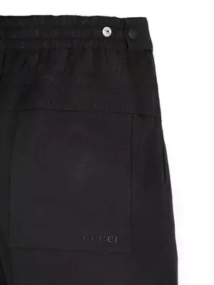 Gucci Paneled Cotton Trousers