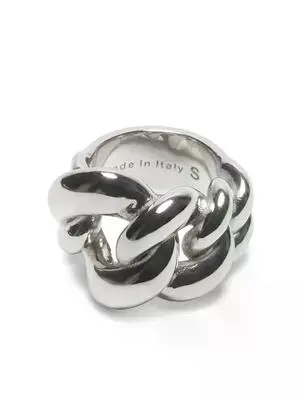 Acne Studios Chain-link Ring - Silver