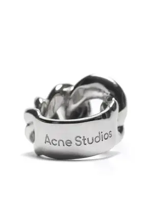 Acne Studios Chain-link Ring - Silver