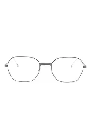 Thom Browne Geometric-frame Eyeglasses - Grey
