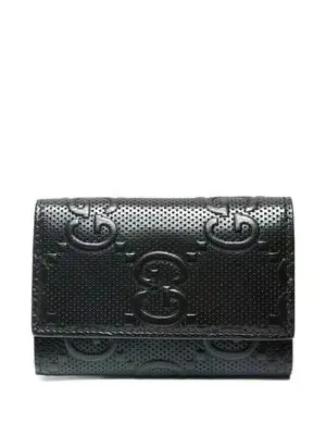 Gucci 2015-2025 Gg-embossed Key Case - Black