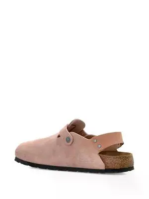 BIRKENSTOCK Tokio Suede Clogs - Pink