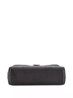 LOUIS VUITTON Madeleine Handbag Monogram Empreinte Leather Nano Satchel - Black