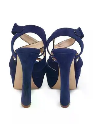 Miu Miu Suede Platform Sandals