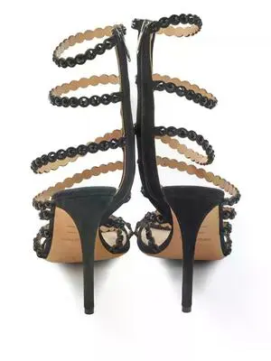 SERGIO ROSSI Crystal-embellished Sandals