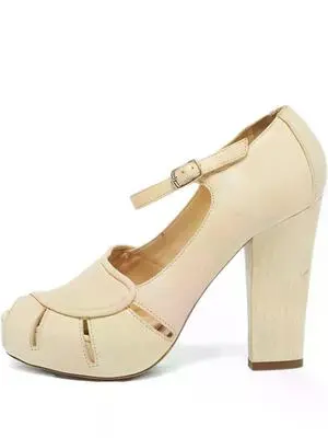 Chloé Mary Jane Block-heel Pumps