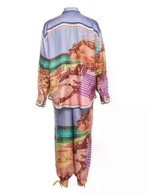 Zimmermann Printed Silk Suit