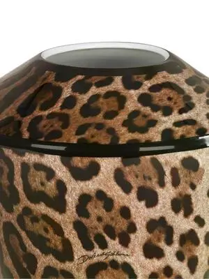 Dolce & Gabbana Large Leopard-print Amphora Vase